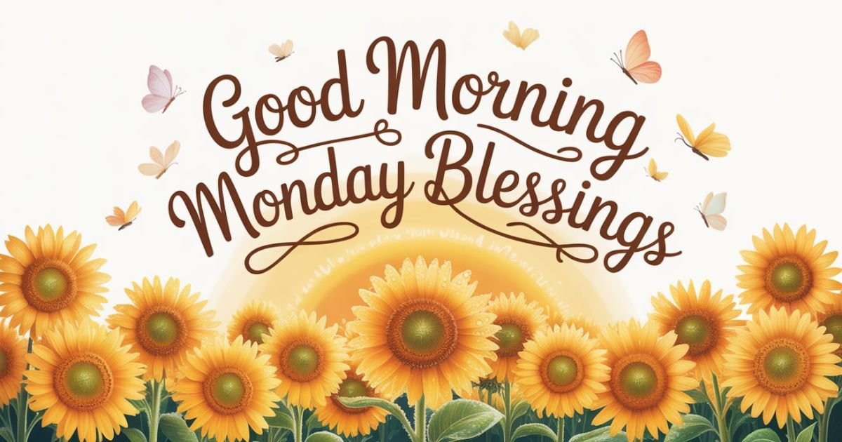 220+ Good Morning Monday Blessings to Inspire You